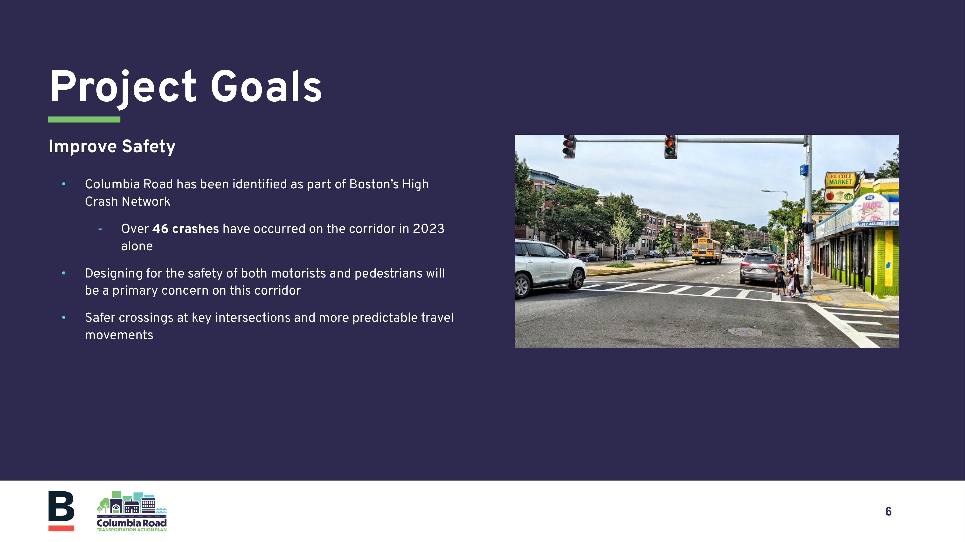 Columbia Road Transportation Action Plan Initiative